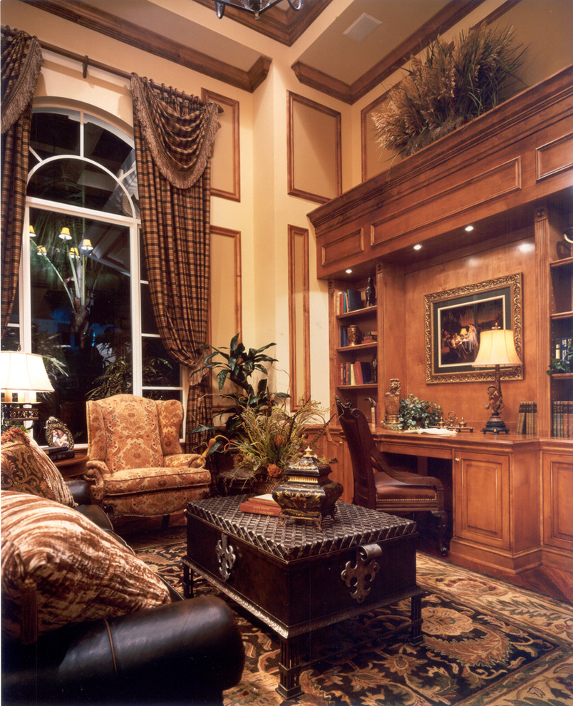 Study - Traditional - Home Office - Miami - by Yates Associates ...