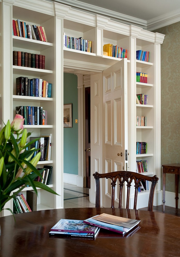 The Georgian Library - Traditional - Home Office - Other - by Terry ...