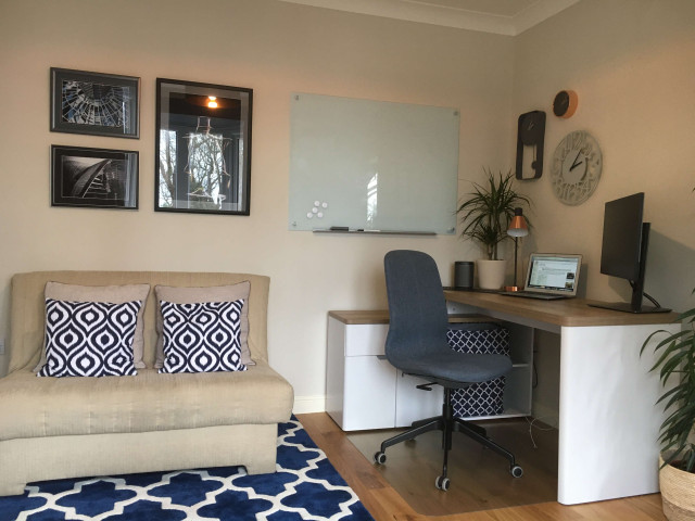 The Navy Office - Modern - Home Office - Other - by Eleanor Jane ...