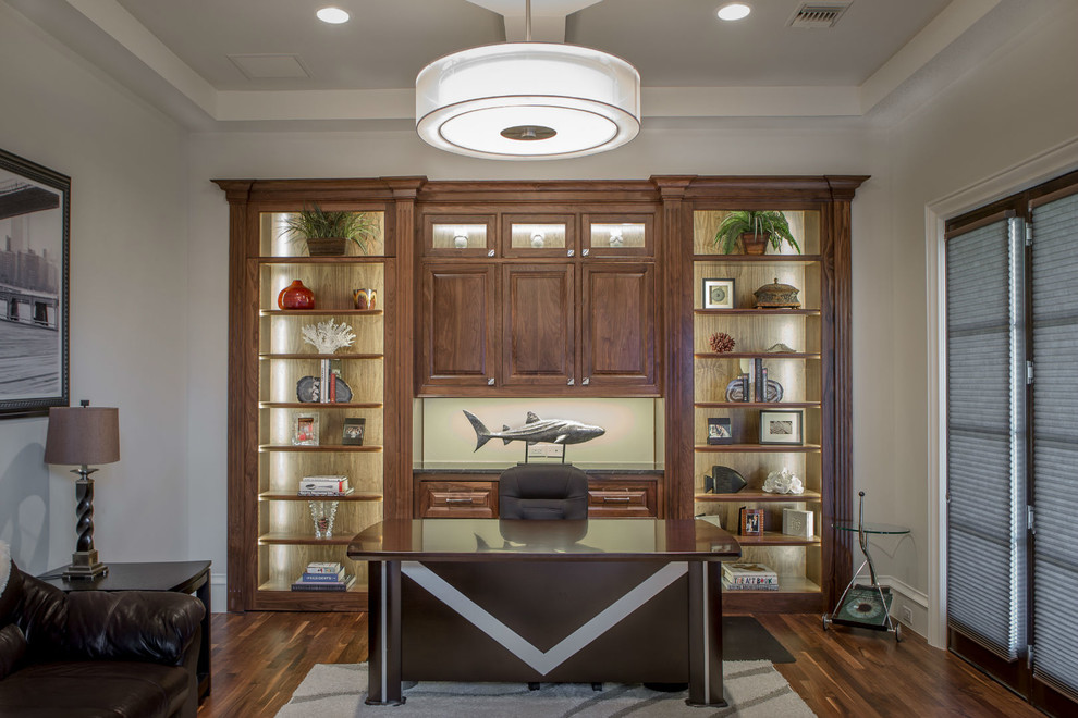 Transitional Family Home - Transitional - Home Office - Dallas - by ...