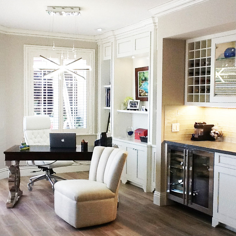 Transitional home - Transitional - Home Office - Miami - by i&iDesigns ...