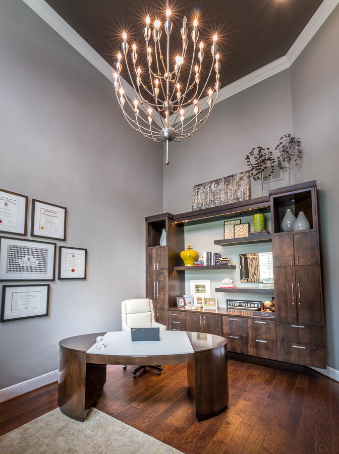 Transitional Home with Beauty and Comfort - Transitional - Home Office ...