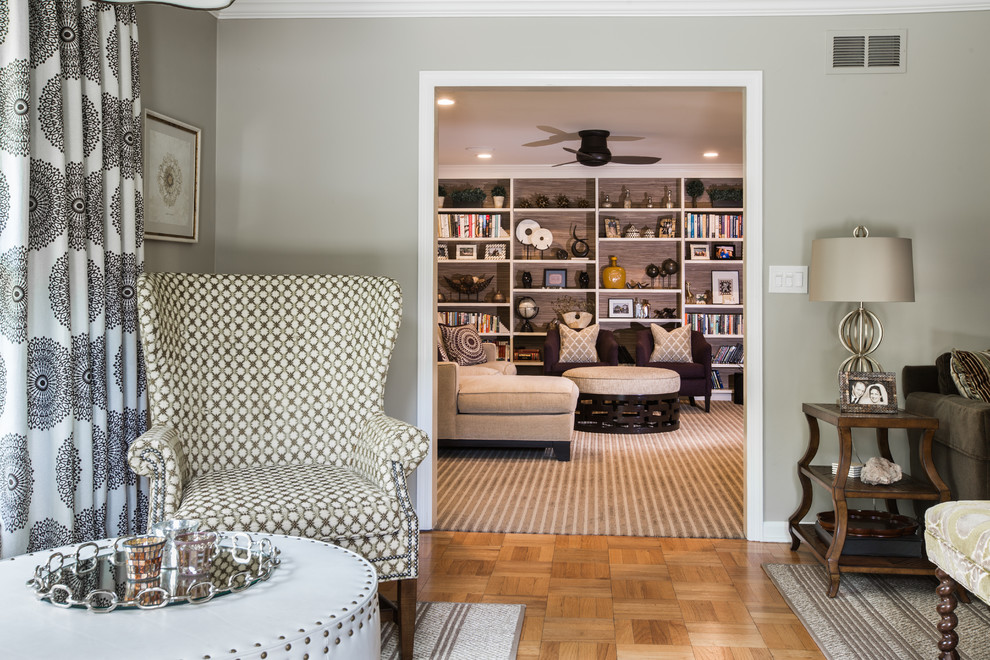 Transitional Ranch - Transitional - Home Office - Los Angeles - by ...