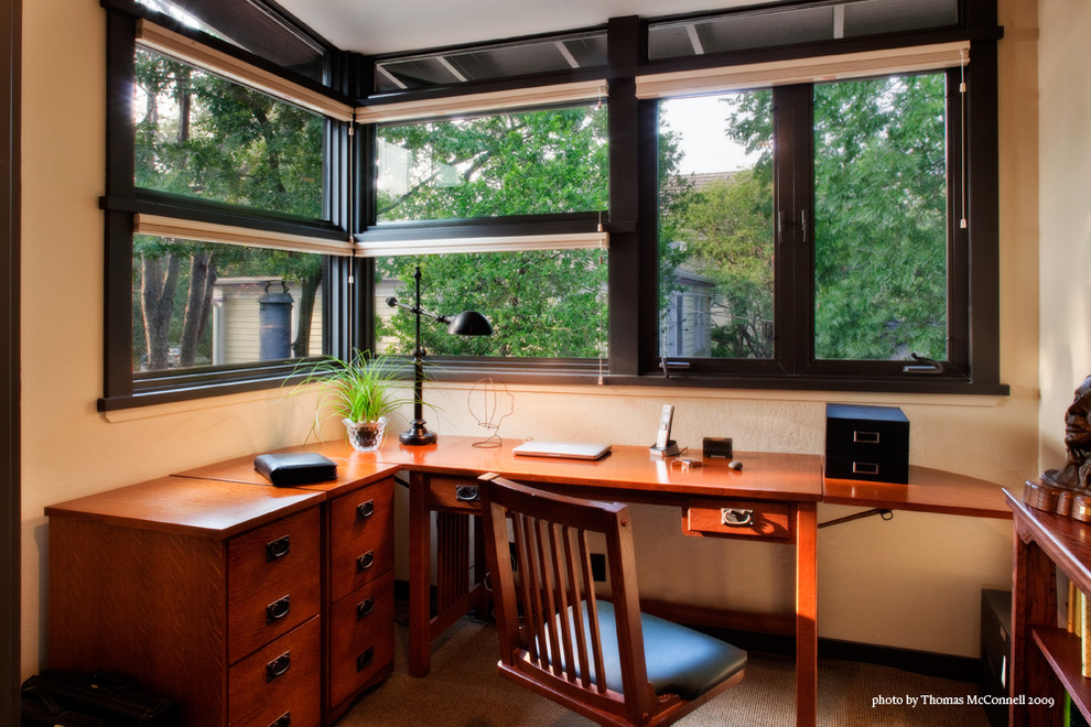 Tree House Office - Midcentury - Home Office - Austin - by CG&S Design ...