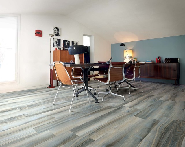 Trend: Wood Look Ceramic Tile - Rustic - Home Office - Other - by Arley ...