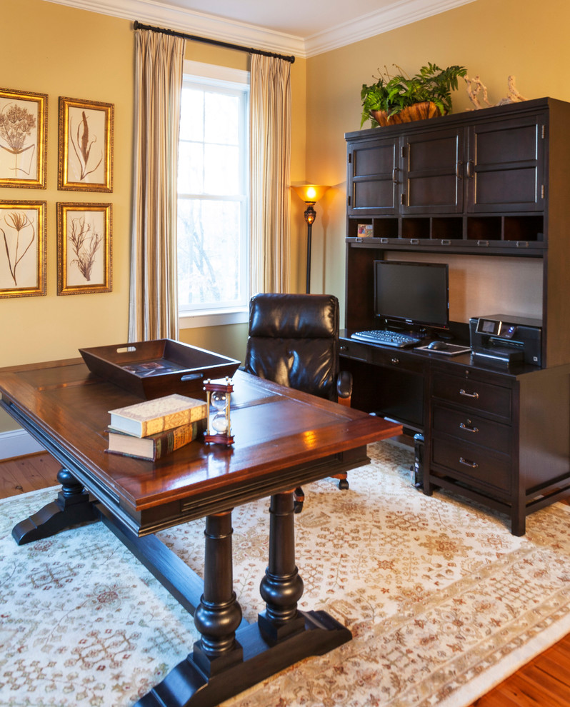 Tuscan Home Office - Traditional - Home Office - Baltimore - by Lynne ...