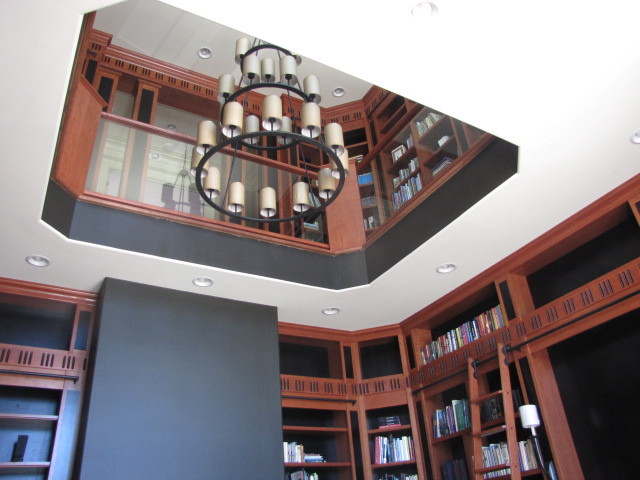 Two-story Library - Traditional - Home Office - DC Metro - by Kent ...