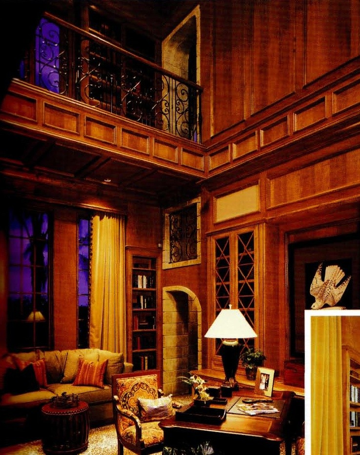 Two story library - Traditional - Home Office - Tampa - by ZSI Inc | Houzz