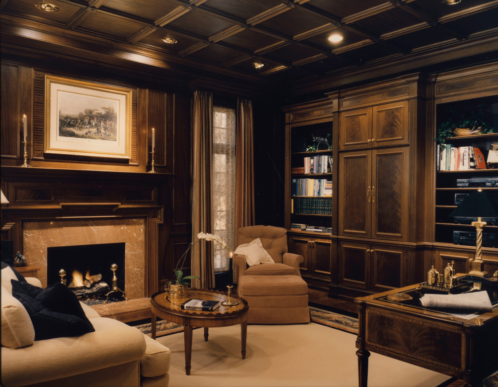 Ulta Luxury Custom Home - Traditional - Home Office - Detroit - by ...