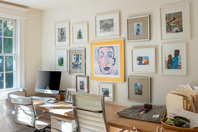 Updated Boho Colonial - Contemporary - Home Office - New York - by RTH ...