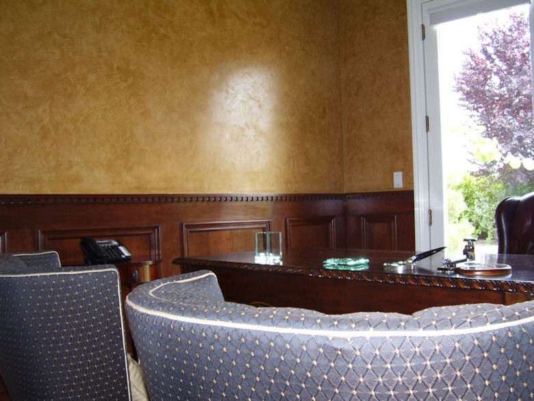 Venetian Plaster Finishes - Traditional - Home Office - Tampa - by ...