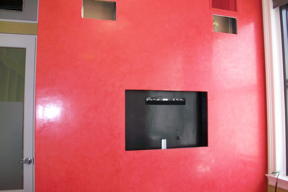 VENETIAN PLASTER - Modern - Home Office - New York - by MGPAINTING CORP ...