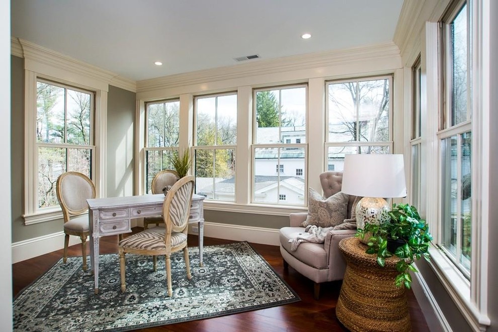 Victorian Delight in Newton, MA - Victorian - Home Office - Boston - by ...