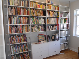 Wall System - Contemporary - Home Office - New York - by SHELF SHOP GUY ...