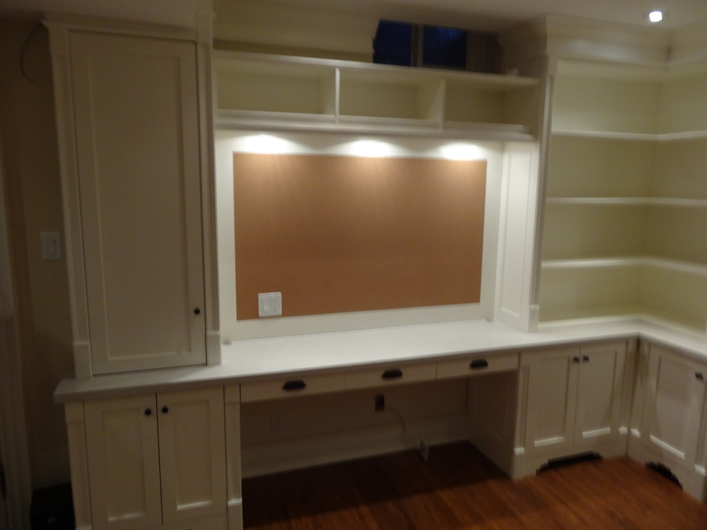 wall tv unit - Traditional - Home Office - Toronto - by mcwoodworking ...