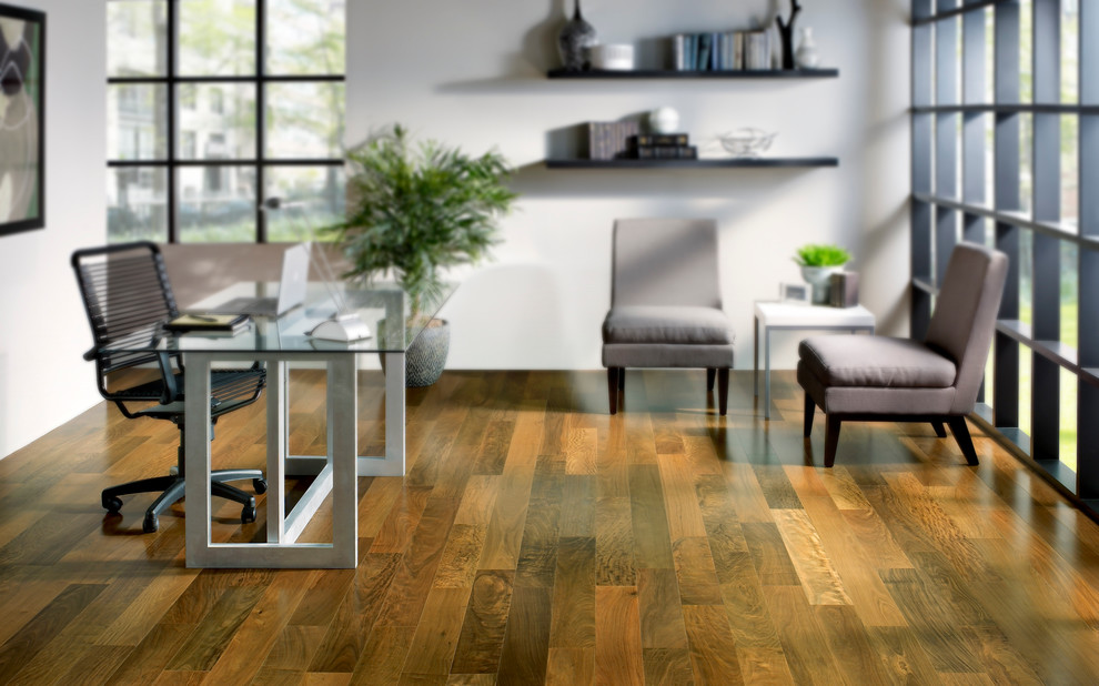 Walnut Go To Work - Contemporary - Home Office - Los Angeles - by ...