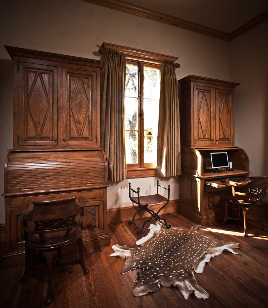 West Texas Traditional Ranch - Rustic - Home Office - Houston - by ...