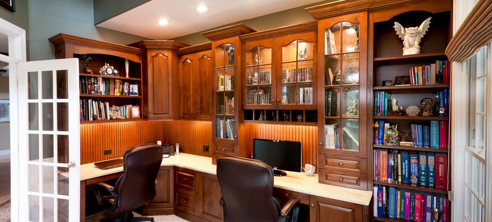 Western Springs Home Office - Traditional - Home Office - Chicago - by ...
