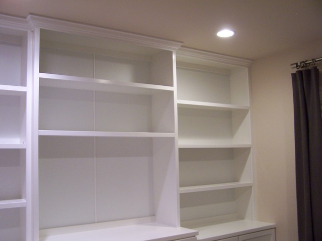 White Lacquer bookcase - Contemporary - Home Office - Denver - by AMF ...