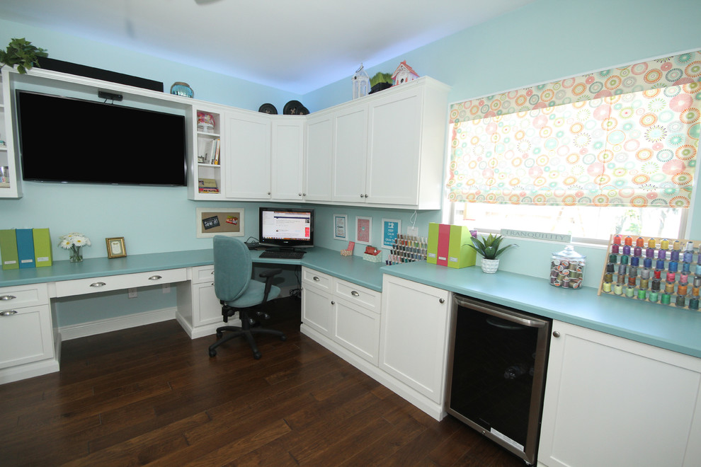 Winter Garden Lake House - Beach Style - Home Office - Orlando - by ...