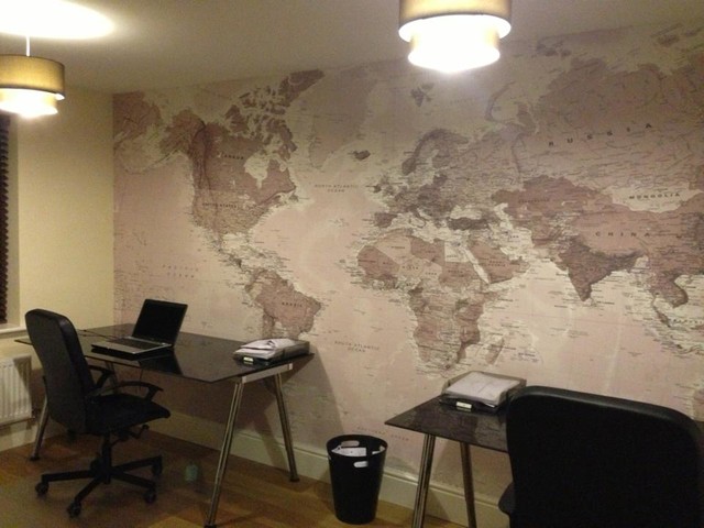 World Maps - Traditional - Home Office - Other - by Hovia | Houzz