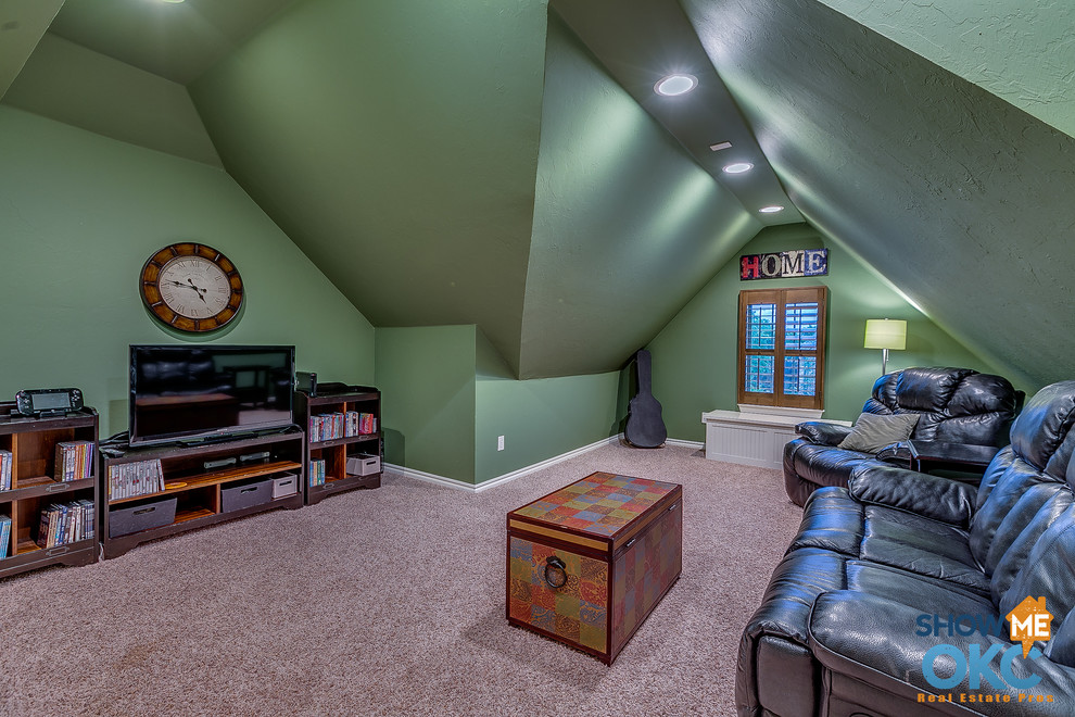 4525 Boulder Bridge Way - Classique - Salle de Cinéma - Oklahoma City ...