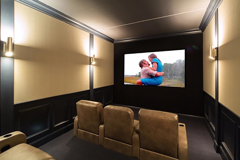 A Retail Store: Bravo - Modern - Home Theater - New York - by Jennifer ...