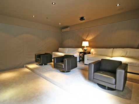 ABC Builder, Inc. - Modern - Home Theater - Los Angeles - by Globus ...