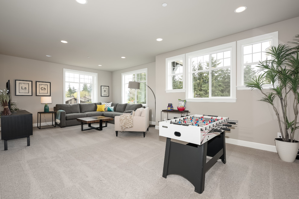 Barrington Park - Home Theater - Seattle - by Murray Franklyn | Houzz