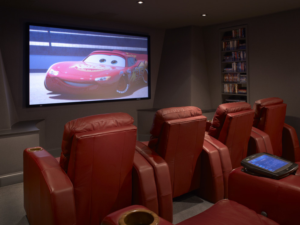 Beaux Arts Residence - Movie Theater - Classique - Salle de Cinéma ...