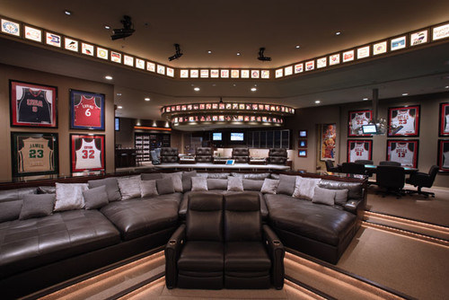 15 Awesome Basketball Man Cave Ideas - mancaveexpert.com