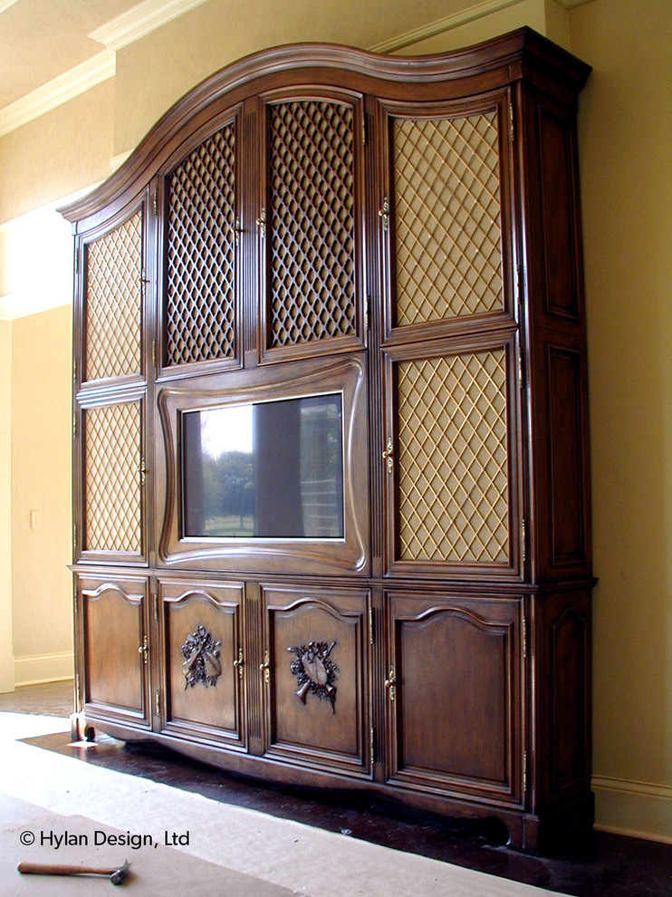 Chicago Traditional AV Unit - Traditional - Home Theater - Chicago - by ...