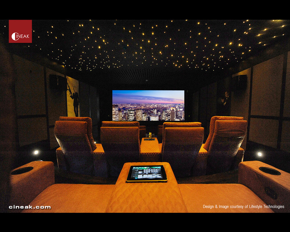CINEAK Ferrier Luxury Seats featured in High-Tech Theater ...