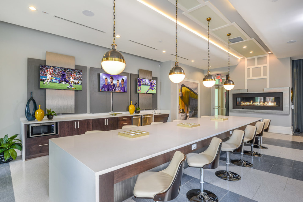 Clubhouse, Commercial & Multi-Family Designs - Contemporary - Home ...