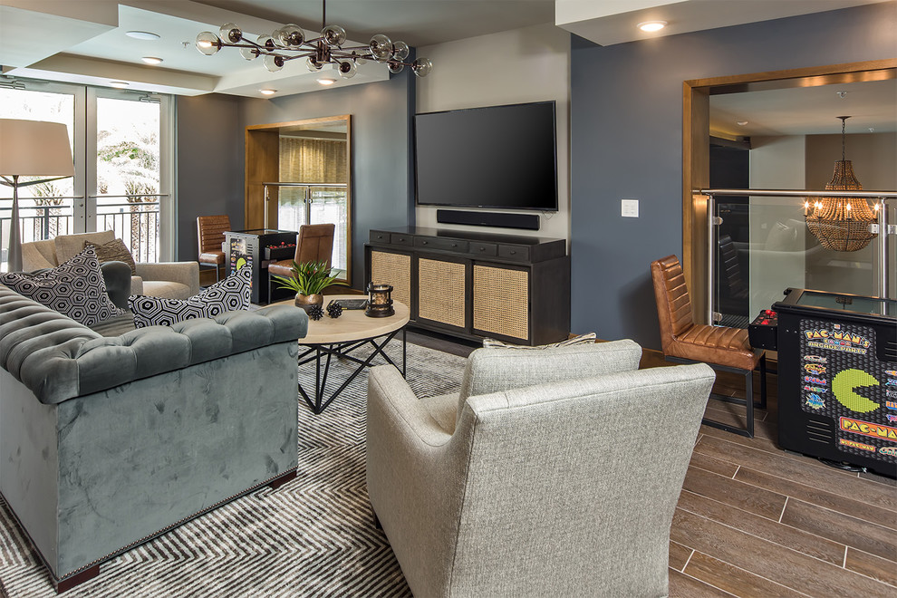 Clubhouse, Commercial & Multi-Family Designs - Home Theater - Miami ...