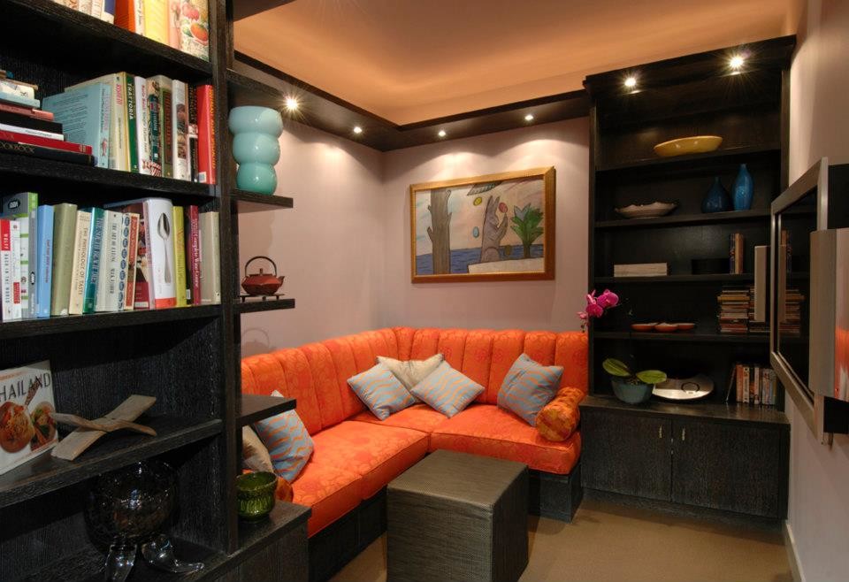 Condominium in Seattle - Contemporary - Home Theater - Seattle - by ...