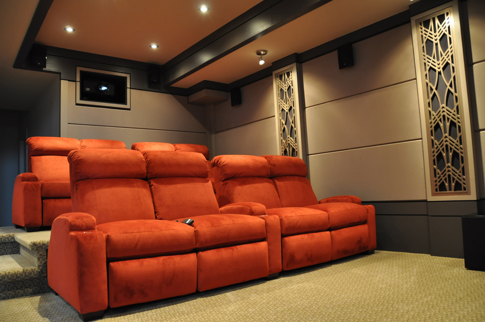 Custom Home Theatre - Home Theater - Toronto - by User | Houzz