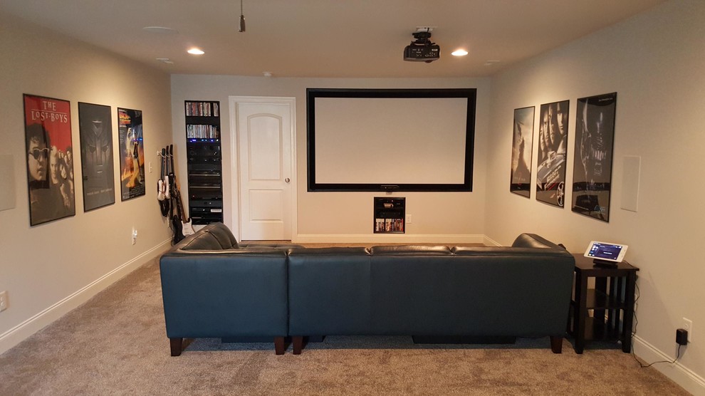 Douglas - Home Theater - 100'' Projection Screen - 7.2 SS - RTI Home ...
