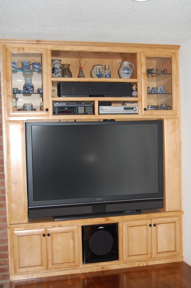 Entertainment Center - Traditional - Home Theater - Los Angeles - by ...