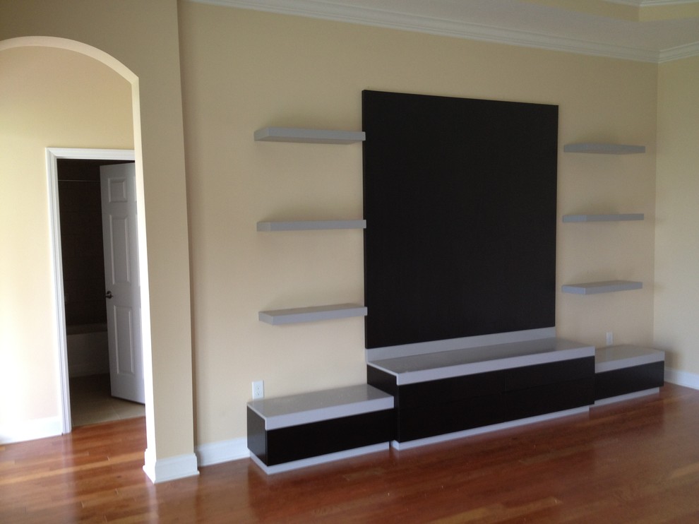 Entertainment Console - Modern - Home Theater - Tampa - by Bentley ...
