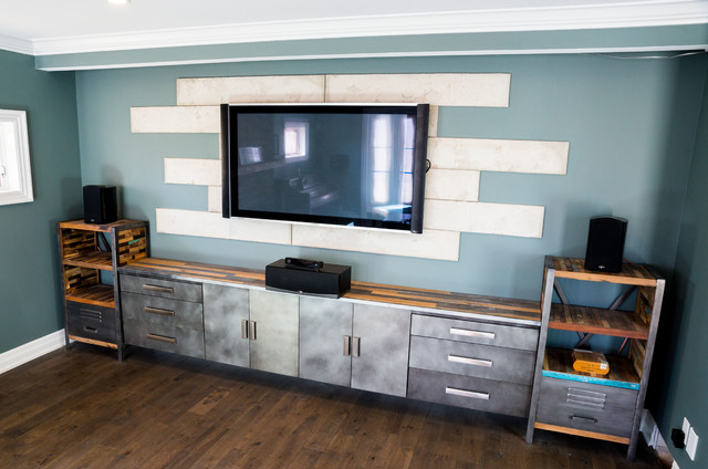 Entertainment Unit - Modern - Home Theatre - Toronto - by Millwerx ...