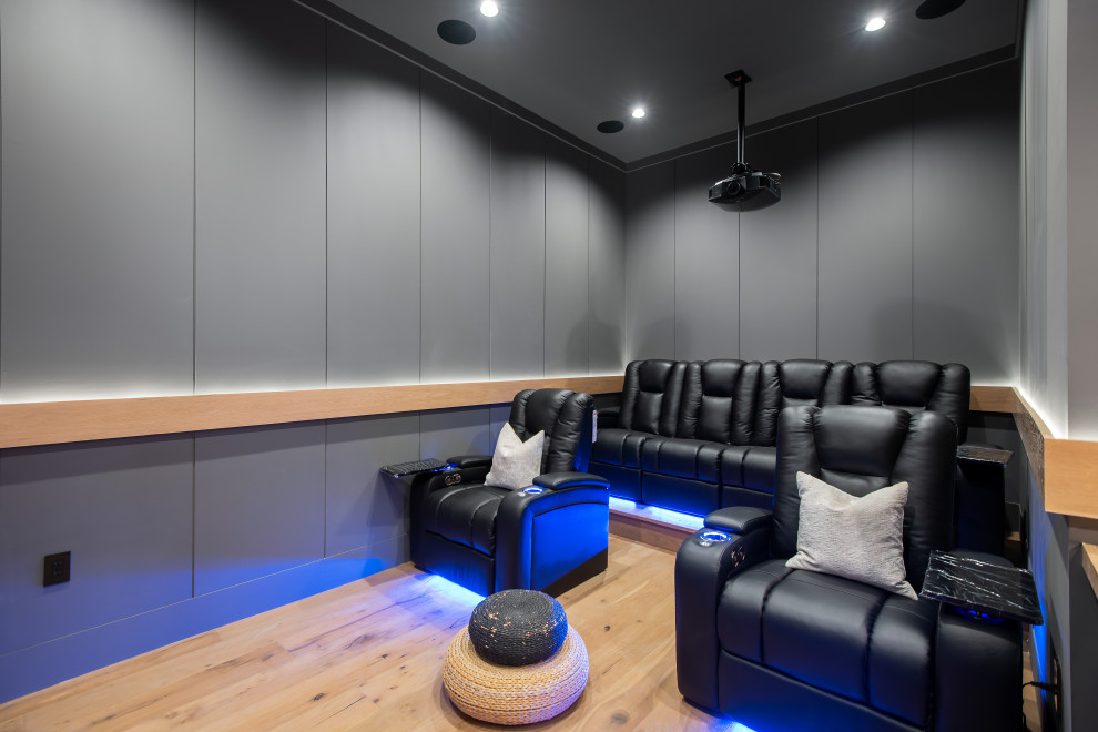 farmhouse - Country - Home Cinema - Los Angeles - by Beaver Development ...