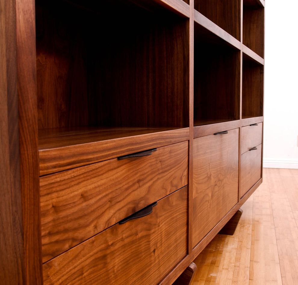 Handsome Bookcase - Modern - Home Cinema - Orange County - by ...