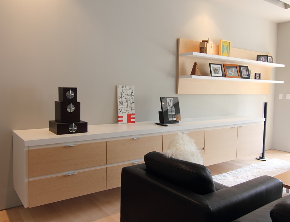 Hanging - Modern - Home Theater - Ottawa - by Handwerk Interiors | Houzz