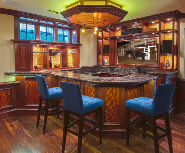 Harrison - Traditional - Home Bar - DC Metro - by Ballard + Mensua ...