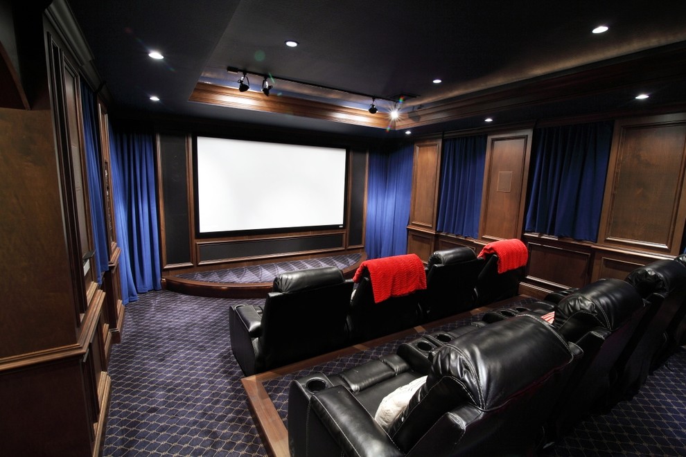 Home Theater - Traditional - Home Theater - Orlando - by Ballard ...