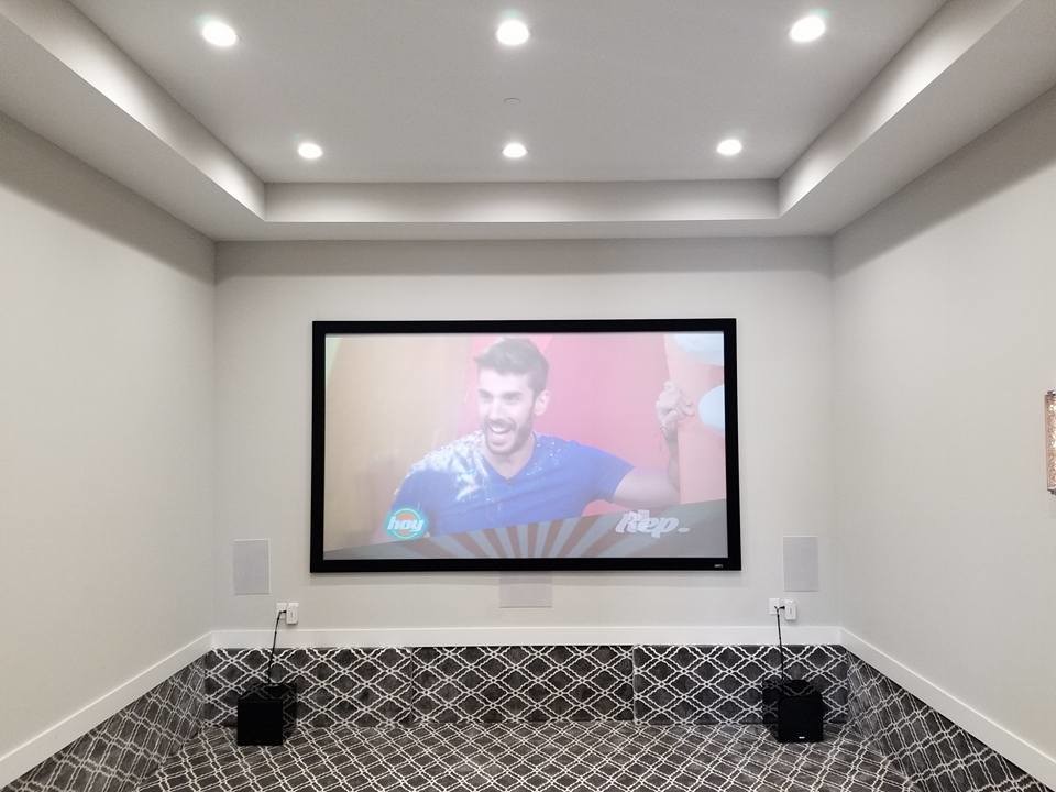 Home Theater Room Conversion - Modern - Home Theater - Las Vegas - by ...