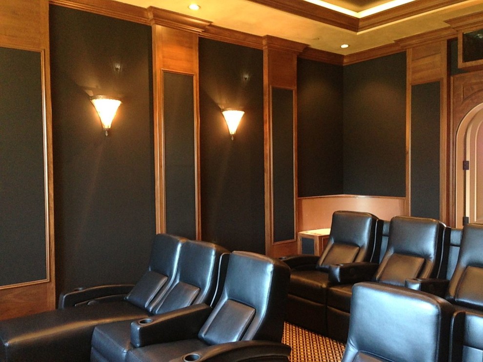 Home Theater - Traditional - Home Theater - San Francisco - by Wall ...