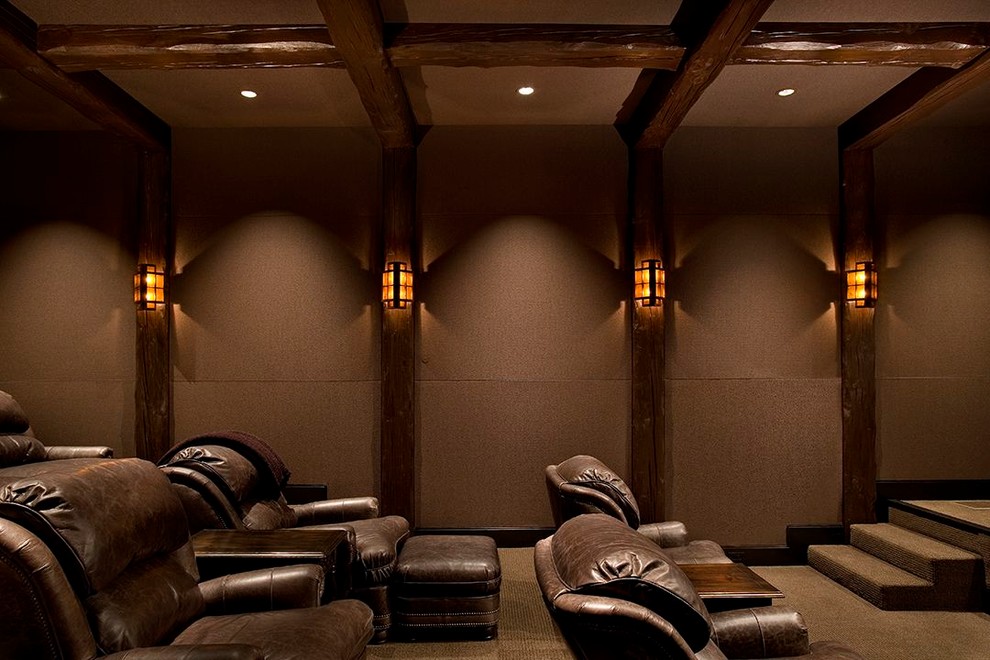 Home Theater - Traditional - Home Theater - San Francisco - by Wall ...