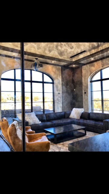 Jaeger House - Moderne - Salle de Cinéma - Sacramento - par l u g o : d e s i g n | Houzz